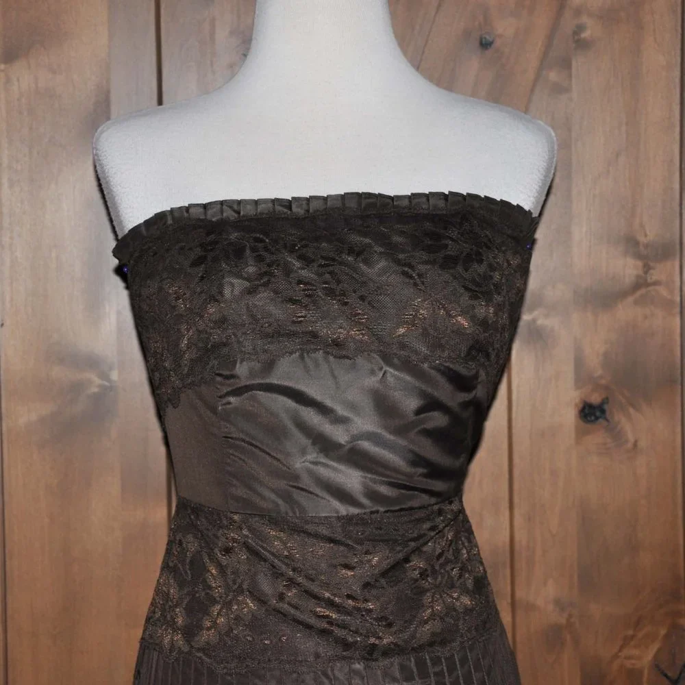 Banana Republic | Dresses | Banana Republic Expresso Pleated Bottom ...